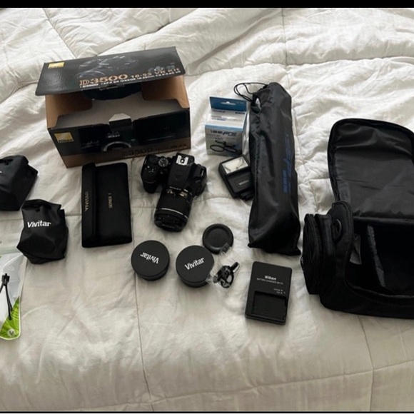 Nikon | Cameras, Photo & Video | Nikon D350 Camera Bundle | Poshmark